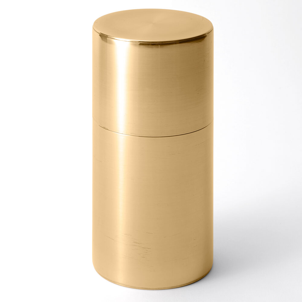 Kaikado Brass 400g Caddy with floating inner lid – Postcard Teas ...
