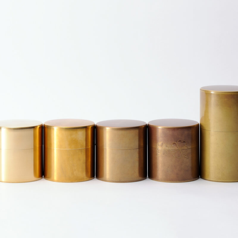 Kaikado Brass 400g Caddy – Postcard Teas – London's Finest Tea Store